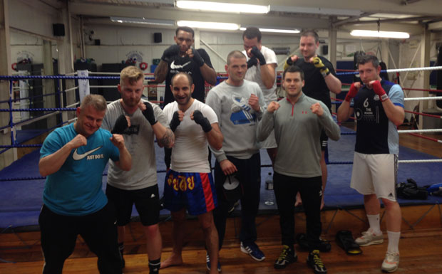 Charity boxing event